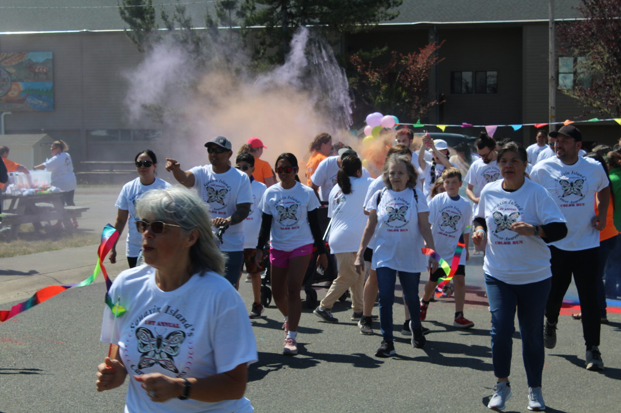 First Annual Squaxin Island Color Run: A Spectrum of Success - SPIPA